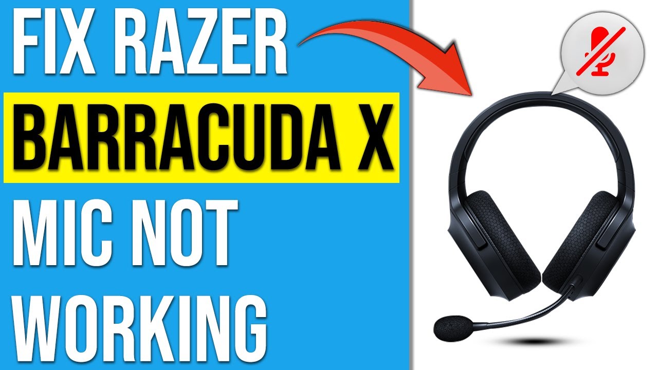How To Fix Razer Barracuda X Mic Not Working (How To Troubleshoot Razer ...