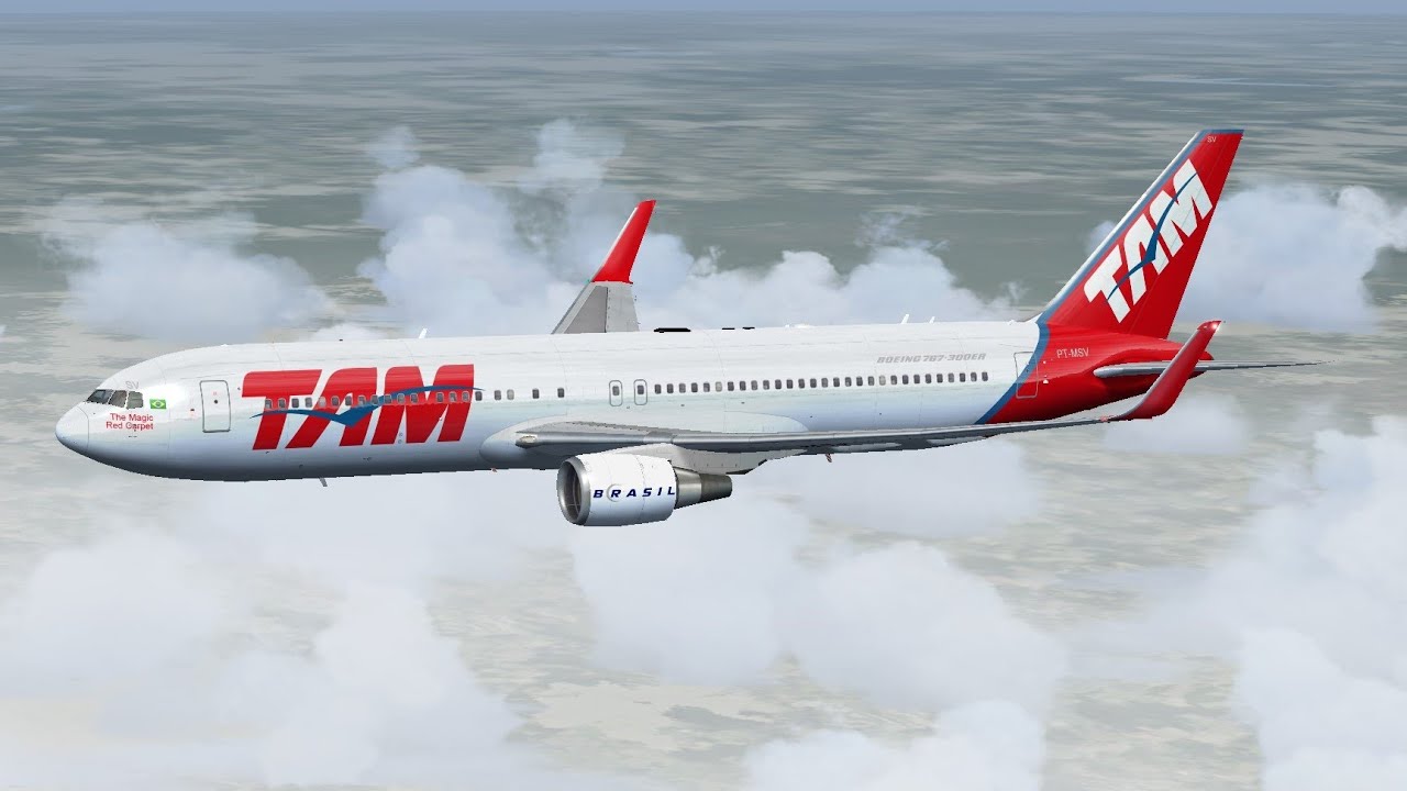 [FSX] Boeing 767-300ER Latam | São Paulo (GRU) - Fortaleza (FOR) - YouTube