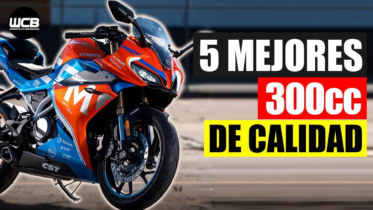 Top 5 MOTOS de 300cc de las MEJORES MARCAS 2024 - YouTube