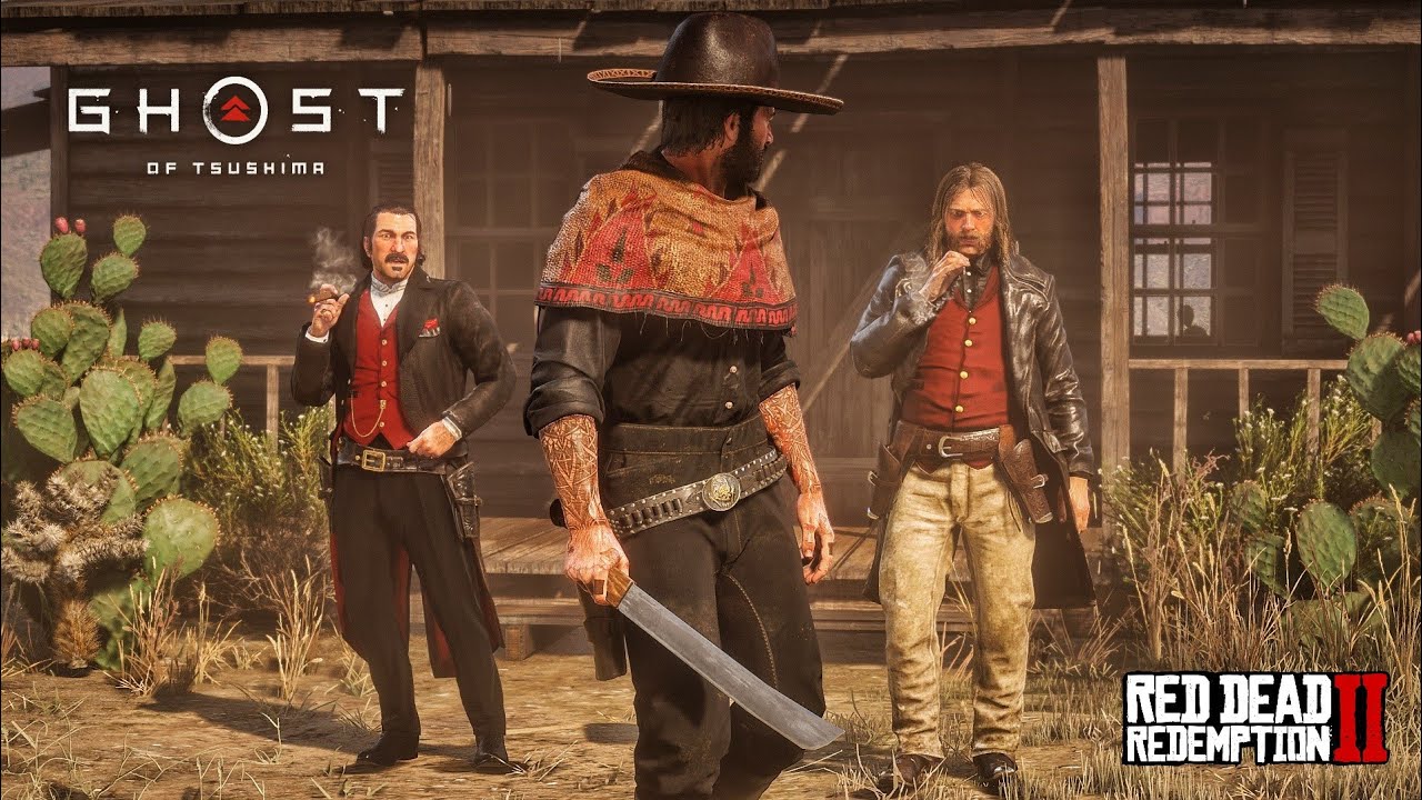 When you play Ghost of Tsushima for too long!- RDR2 - YouTube
