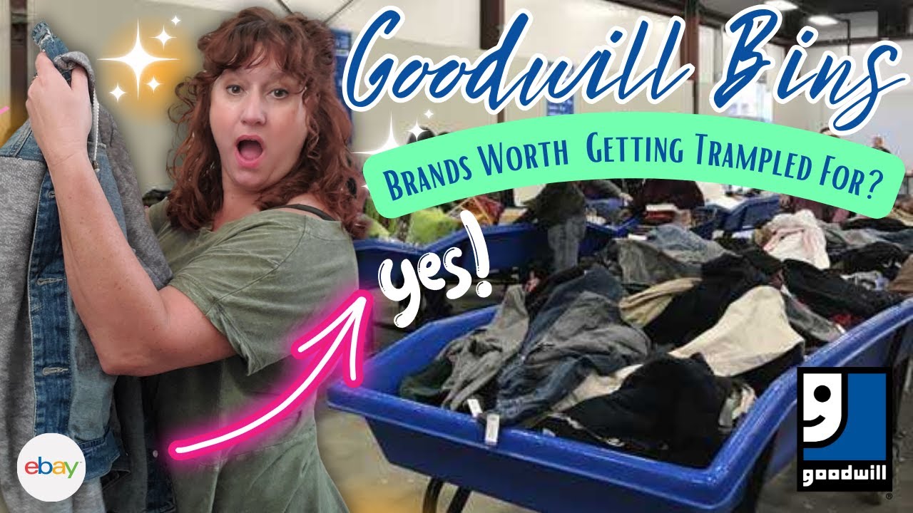 The Bins Is HARDCORE THRIFTING, Here's Why....~ Awesome GOODWILL OUTLET ...