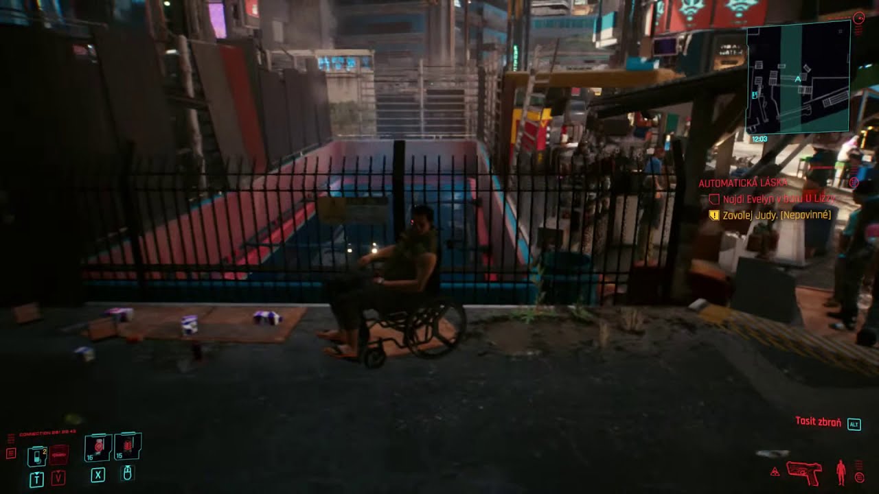 Miracle happpened in Cyberpunk 2077 – Guy stands up from the wheelchair ...