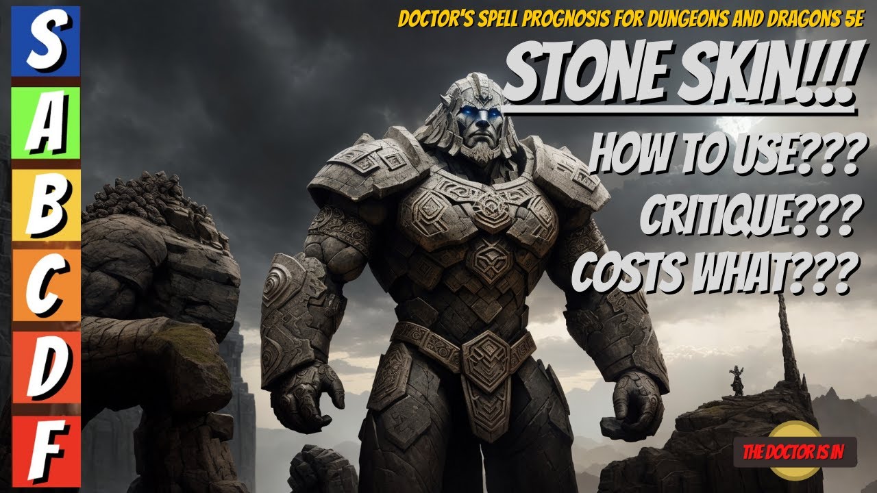 STONESKIN Tune In To Find Out Why This Spell Sucks for Dungeons and ...