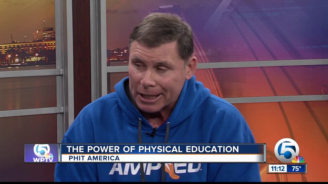 Phit America working to improve the physical education in school - YouTube