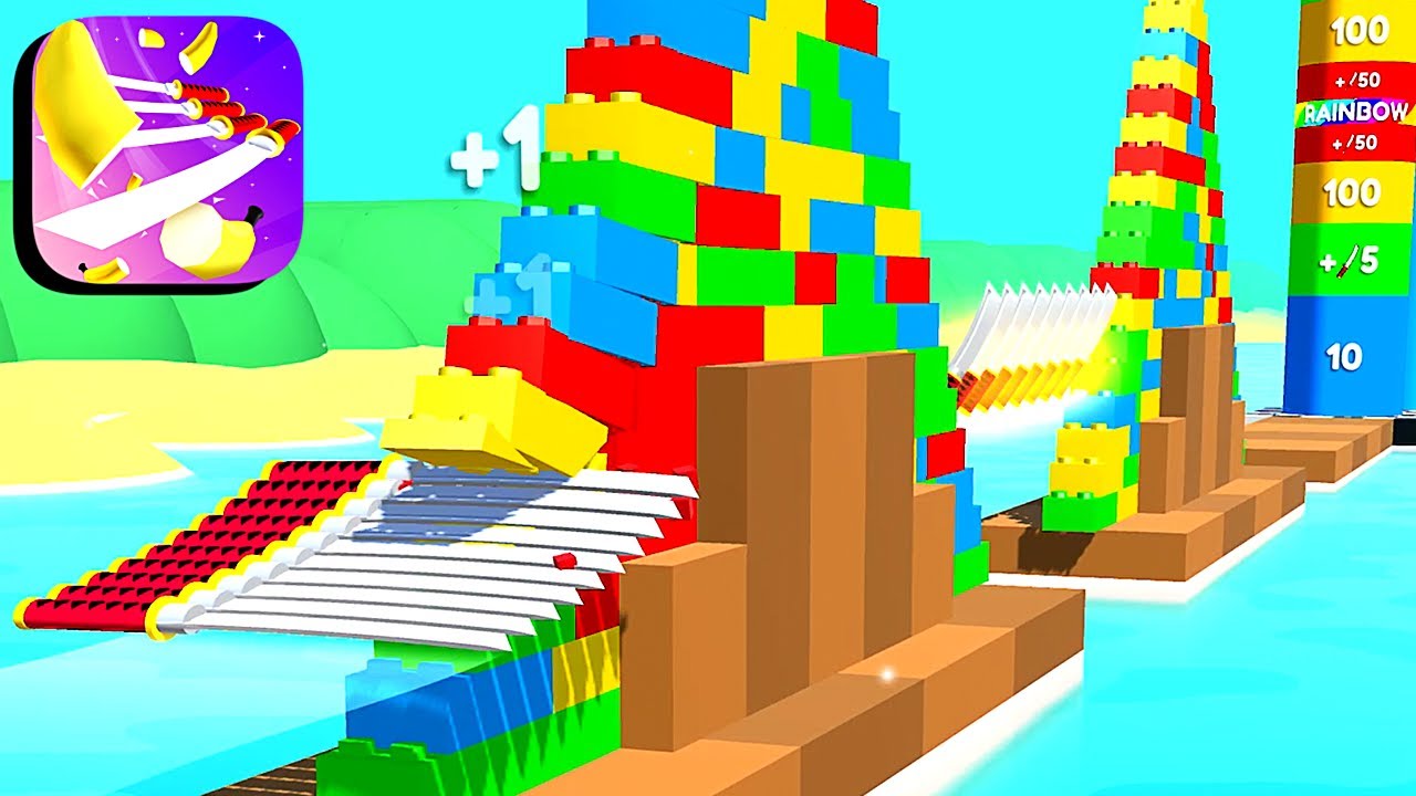 Flying Cut - All Levels Gameplay Android,ios (Levels 192-197) - YouTube