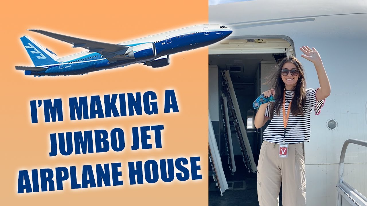 I'm turning a JUMBO JET into a HOUSE! - YouTube