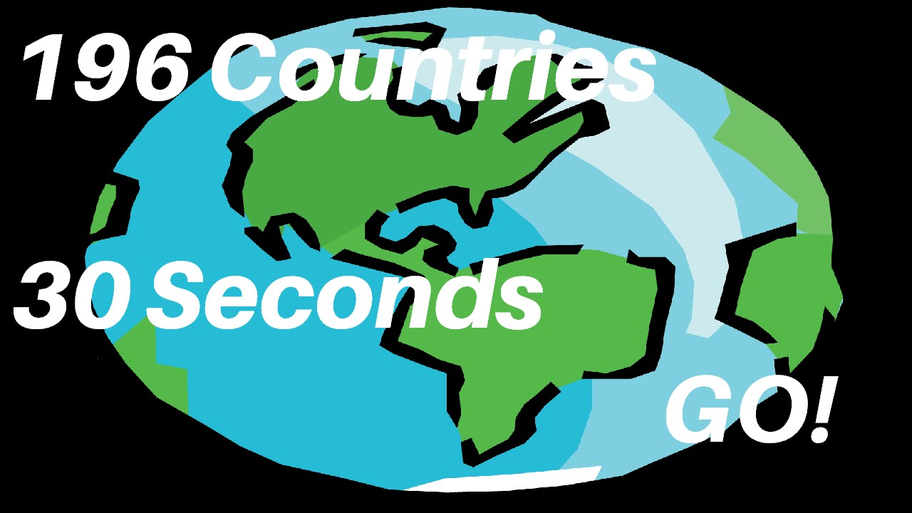 196 Countries in 30 Seconds - Jetpunk 1 Minute Dash Full Completion ...