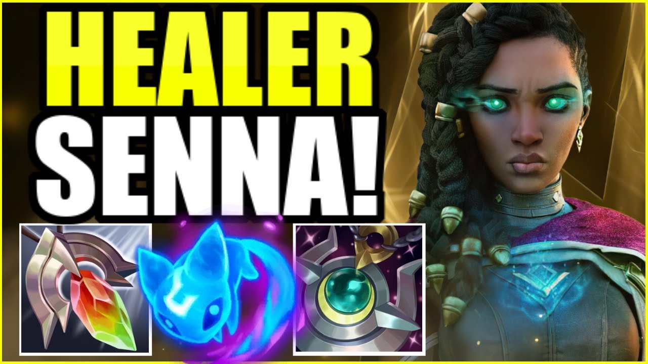 Is SENNA the best HEALER in the game now?! (MOONSTONE SENNA) - YouTube