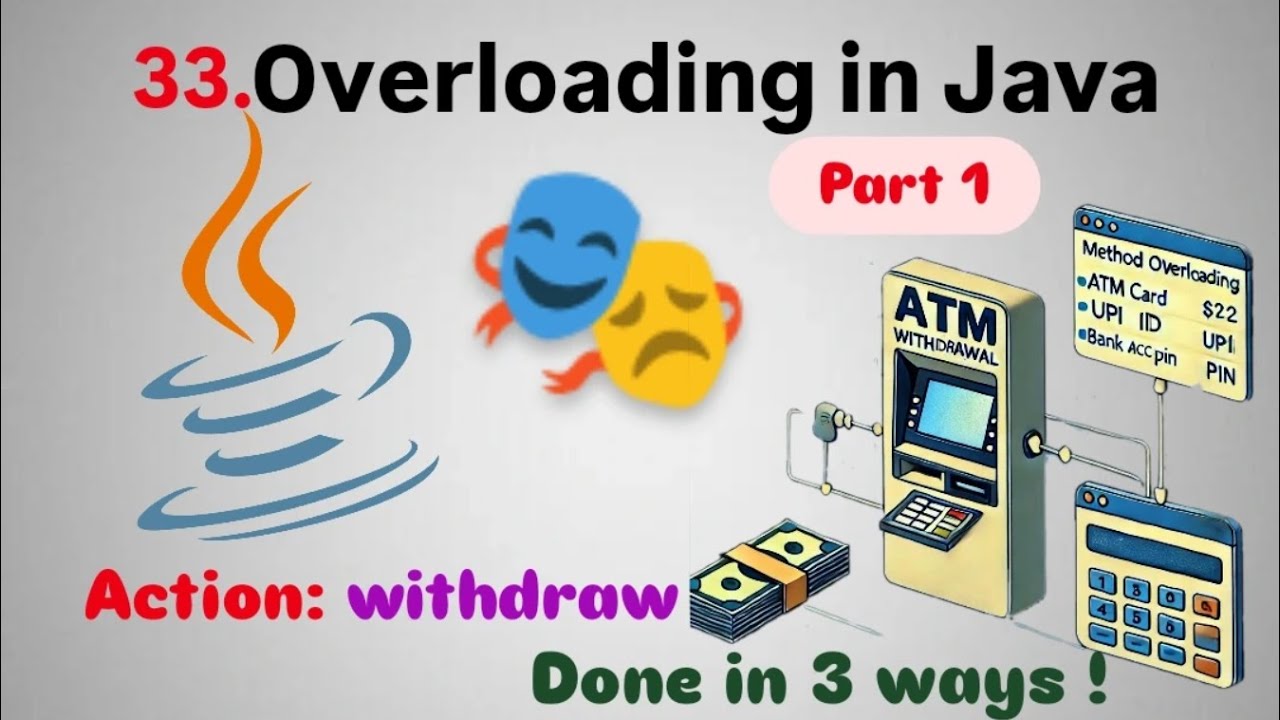 Object Oriented Programming Oops In Java Part 7 Overloading In