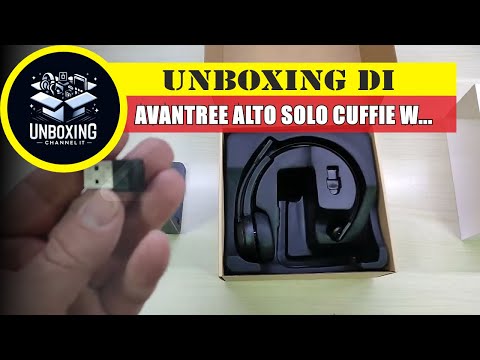 Avantree Alto Solo Cuffie wireless Bluetooth 5 1 con adattatore USB e