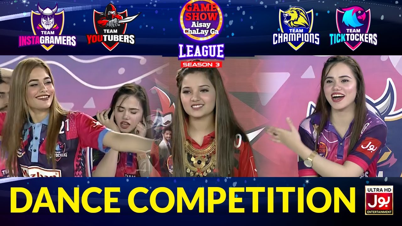 Dance Competition In Game Show Aisay Chalay Ga League Season 3 | Danish ...