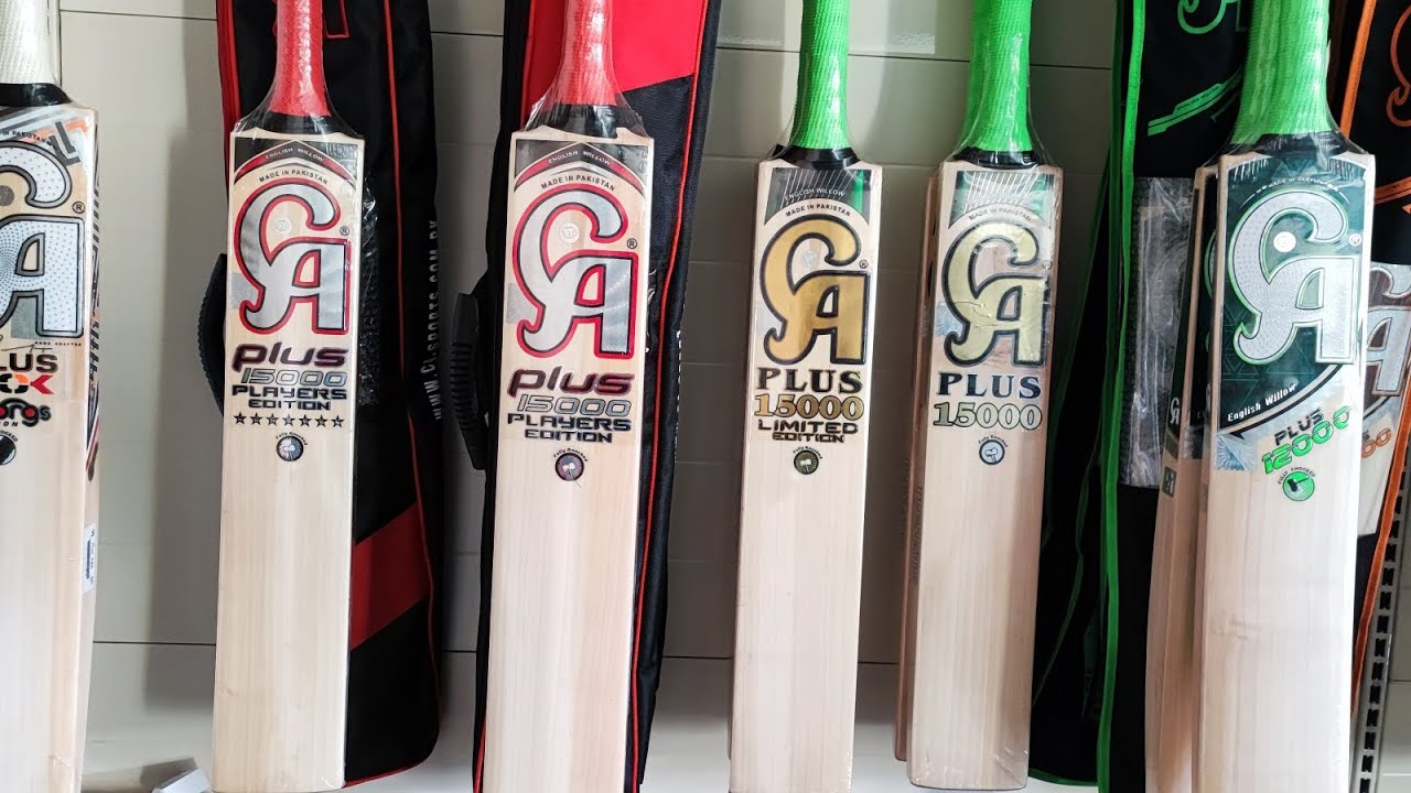 Ca Plus 15000 English Willow Cricket Bat | Ca Sport Pakistan | Asif ali ...