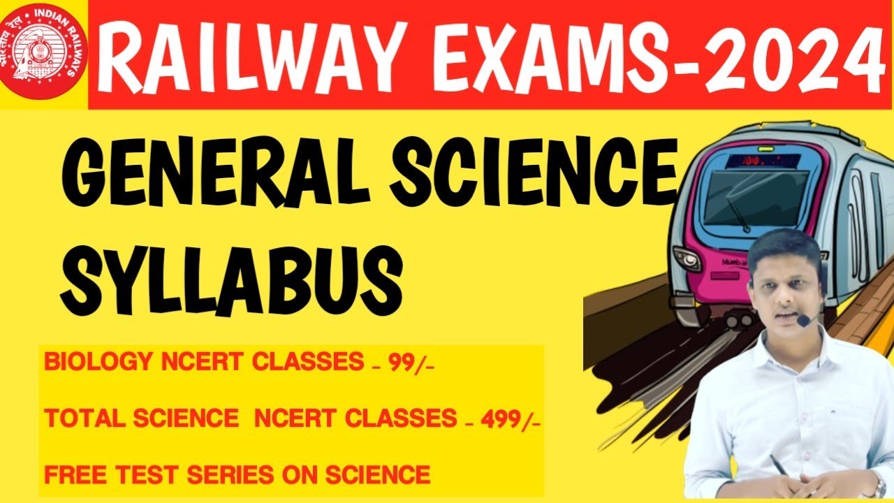 RAILWAY GENERAL SCIENCE COMMON SYLLABUS||ALP||TECHNICIANS||NCERT ...