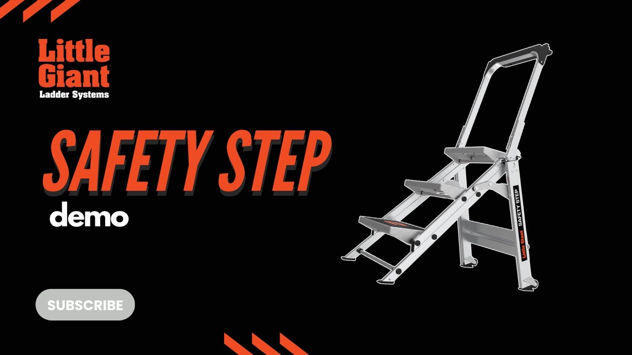 Little Giant Safety Step Ladder | Ladders-Online Demo - YouTube