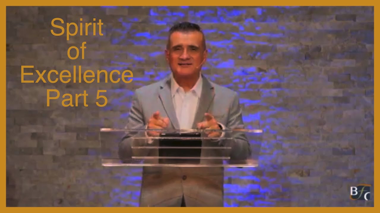 Spirit of Excellence Series-Part 5 - YouTube