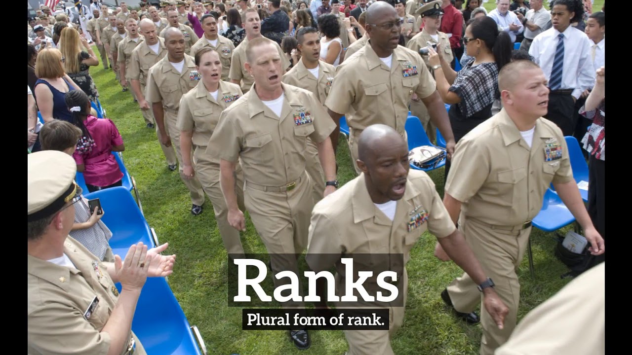 What is Ranks? | How Does Ranks Look? | How to Say Ranks in English ...