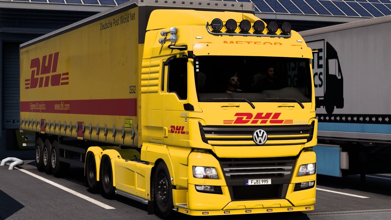 Driving a VW Meteor for DHL - YouTube