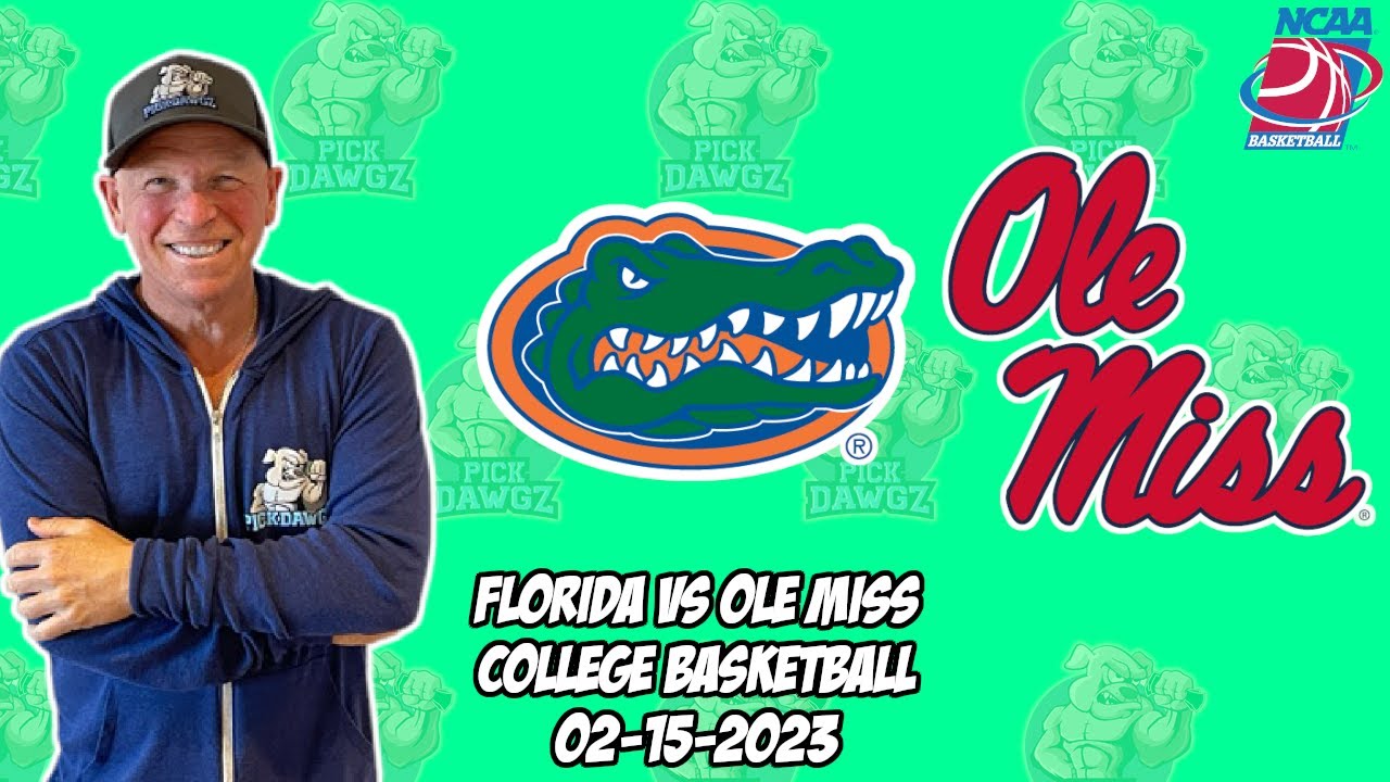 Florida vs Ole Miss 2/15/23 College Basketball Free Pick CBB Betting ...