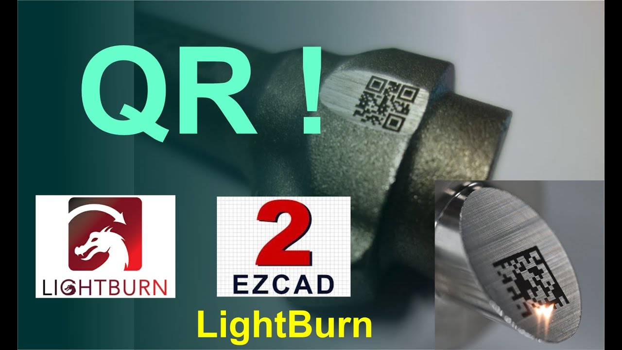 [ LightBurn - Laser ] Crear QR Code - YouTube