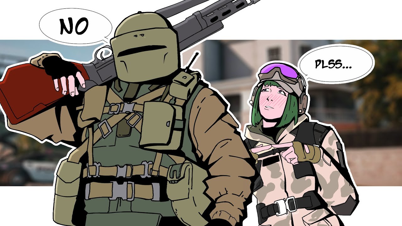 R6S Animation | TACHANKA sad cat dance?! - YouTube