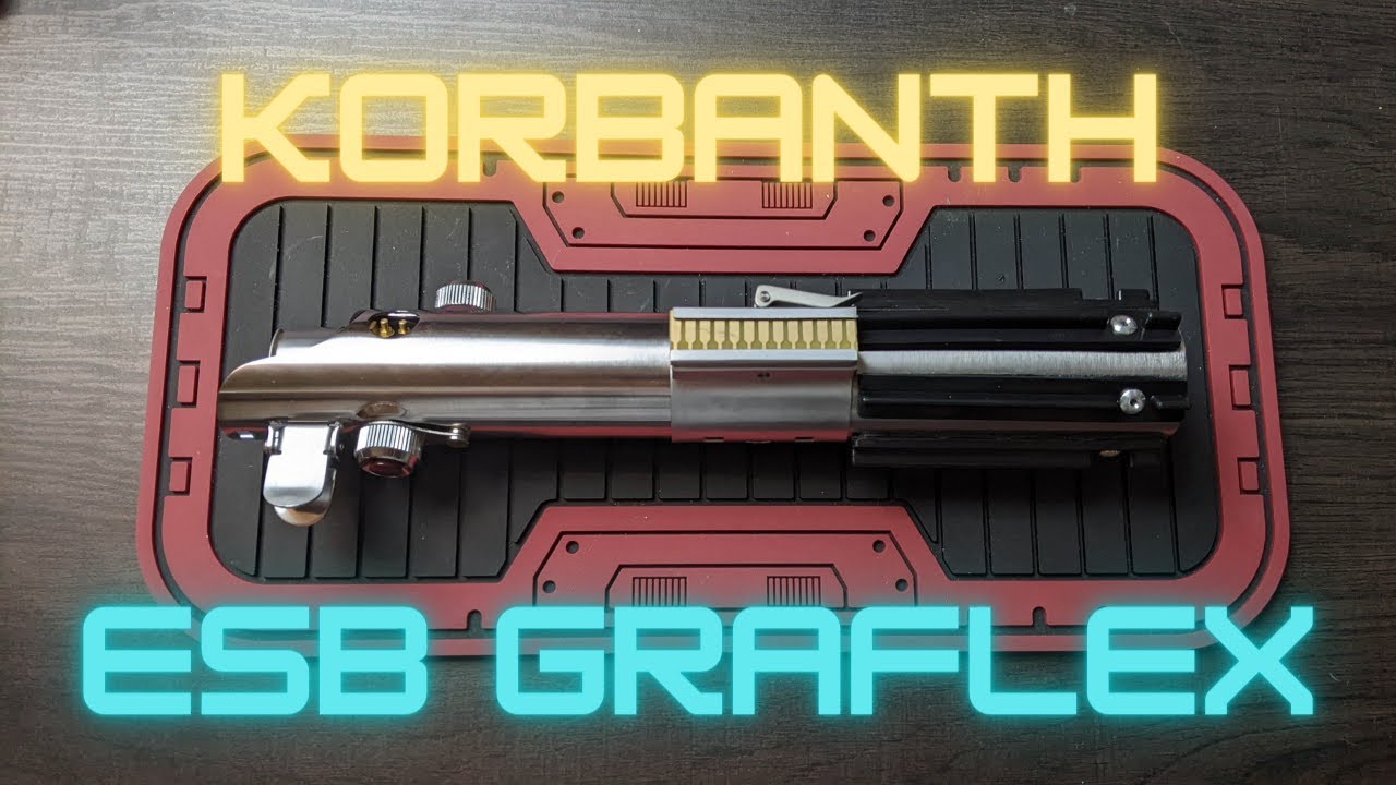 Luke Skywalker Graflex Neopixel Lightsaber Update v2 - YouTube