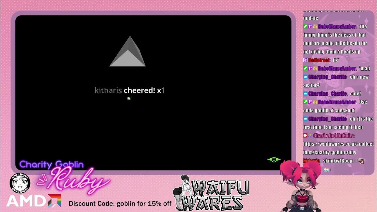 Waifu Wares fallout 4 with charity goblin ruby - YouTube