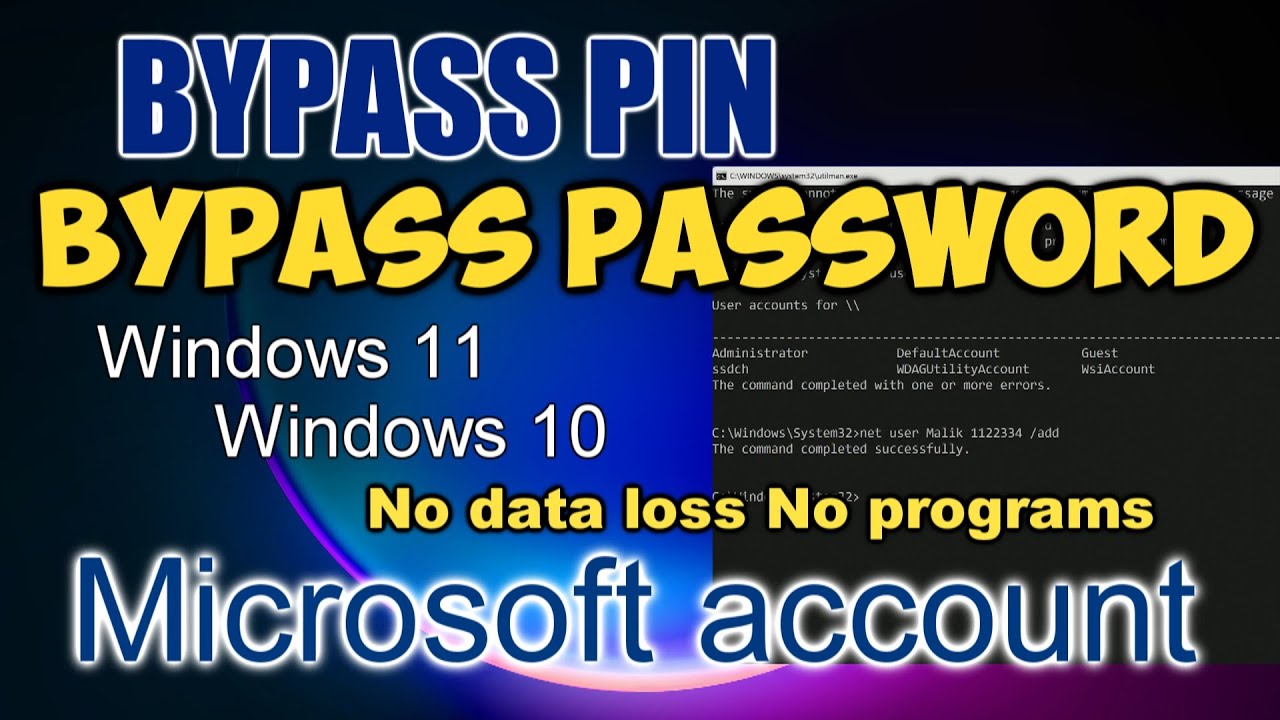 How to Reset your Microsoft Account PIN & Password🔹Without losing Data ...