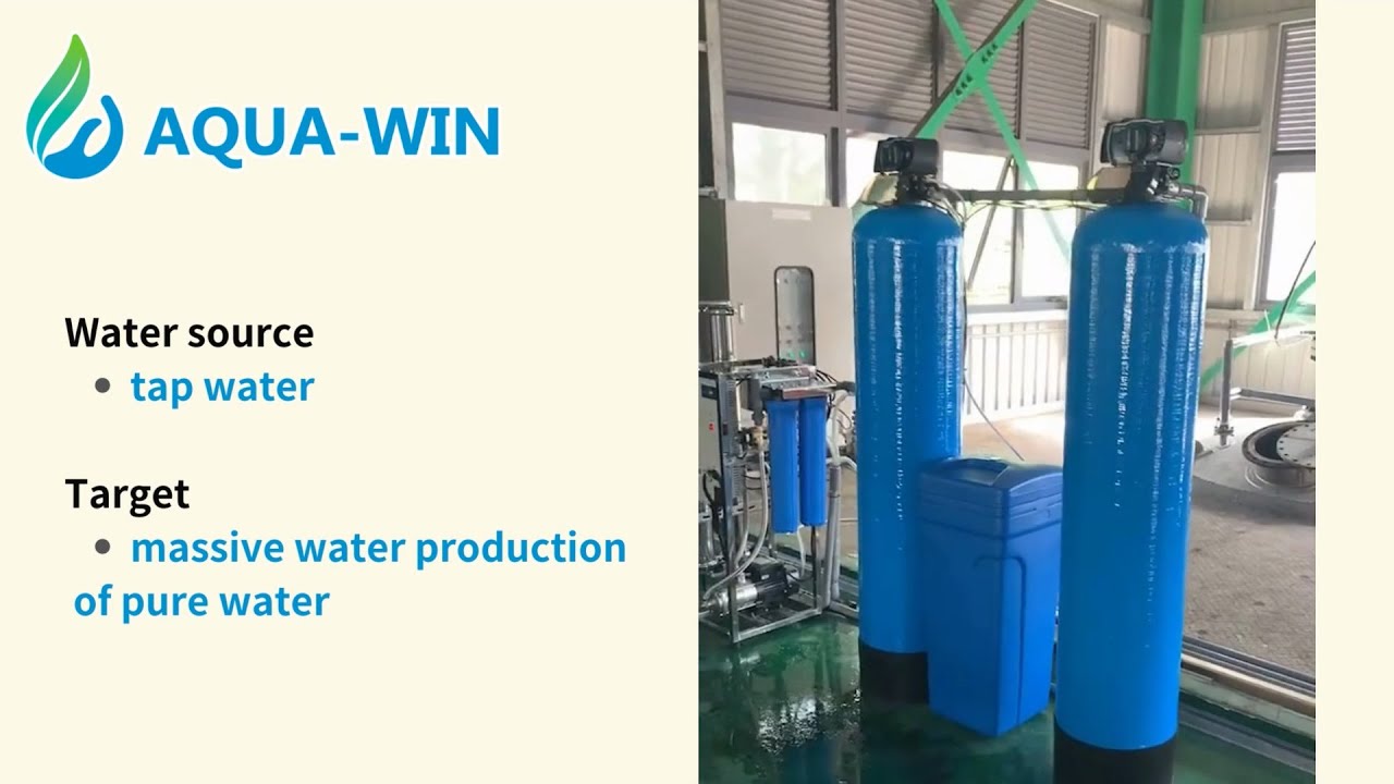 [AQUA-WIN] 3000 GPD Commercial RO System - YouTube