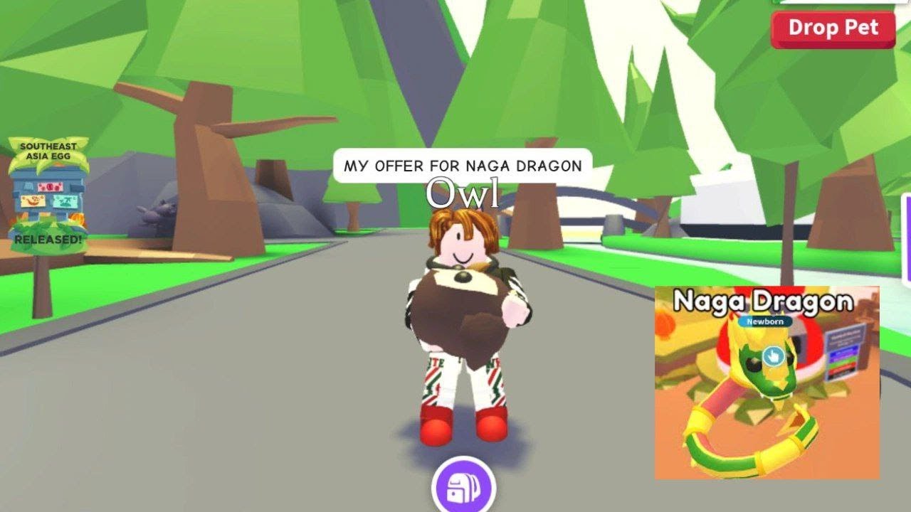 My offer for NAGA DRAGON | Adoptme Update | Value #adoptme #adoptmerich ...