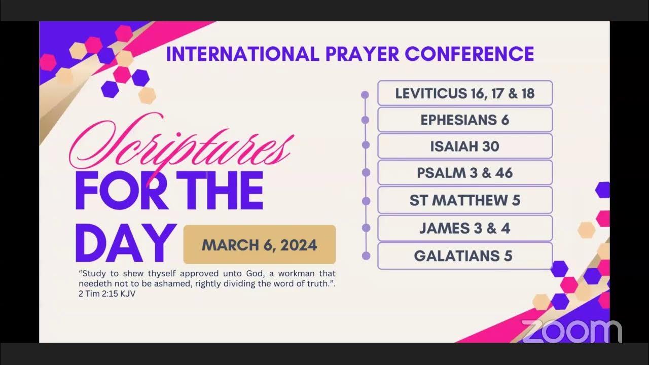 Breaking of the day Prayer Conference 70 Weeks - YouTube