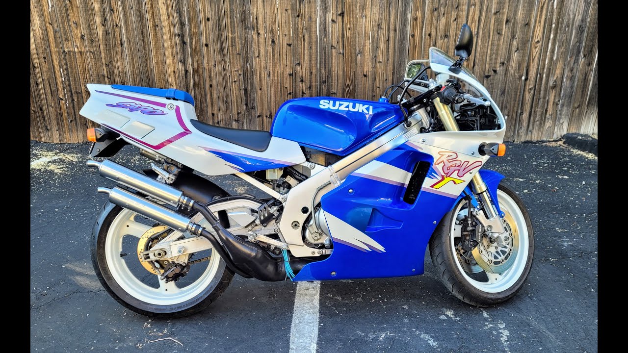 1994 Suzuki RGV250r Walk Around - YouTube