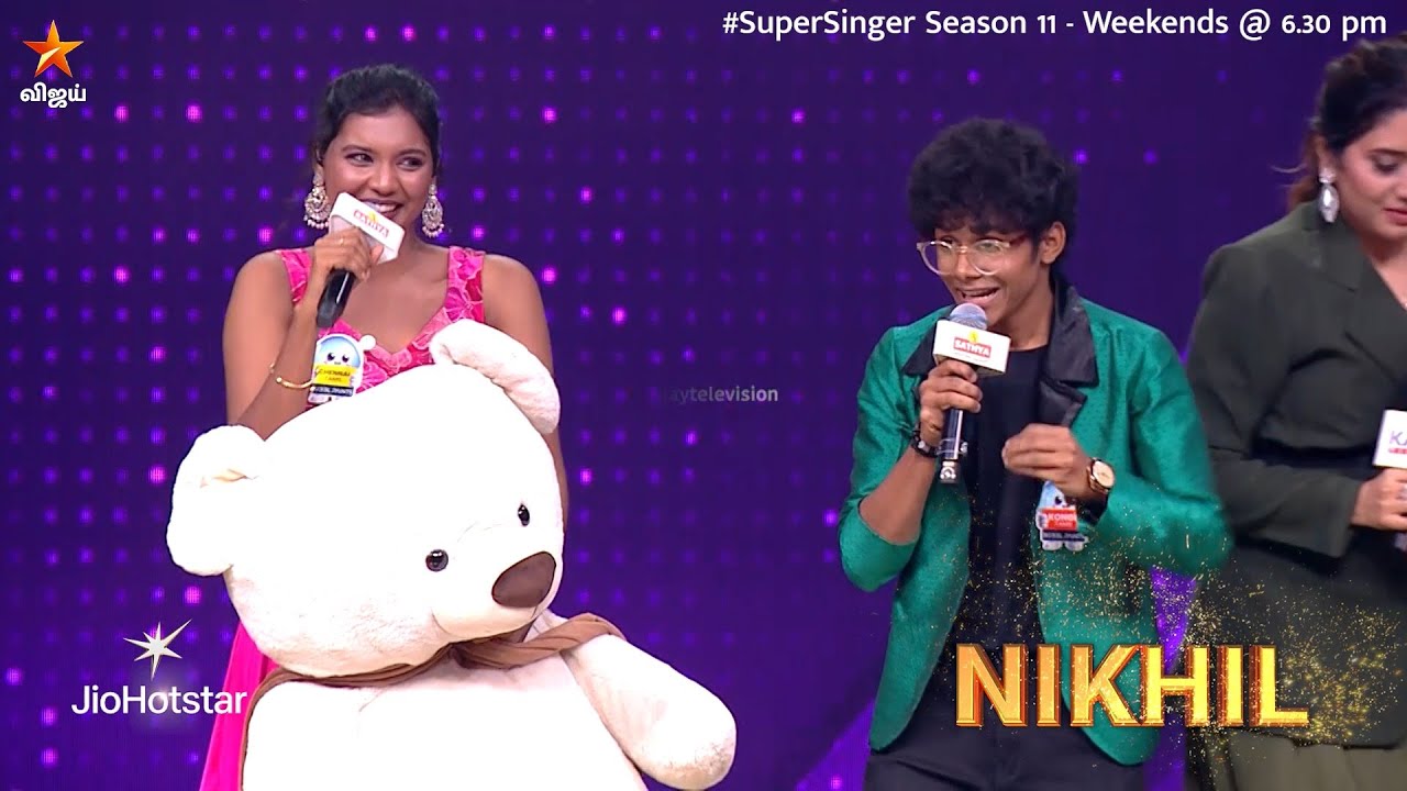 Ada Machamulla Song by #ThavaseeliDhanraj #Nikil 🎶🔥 | Super Singer ...