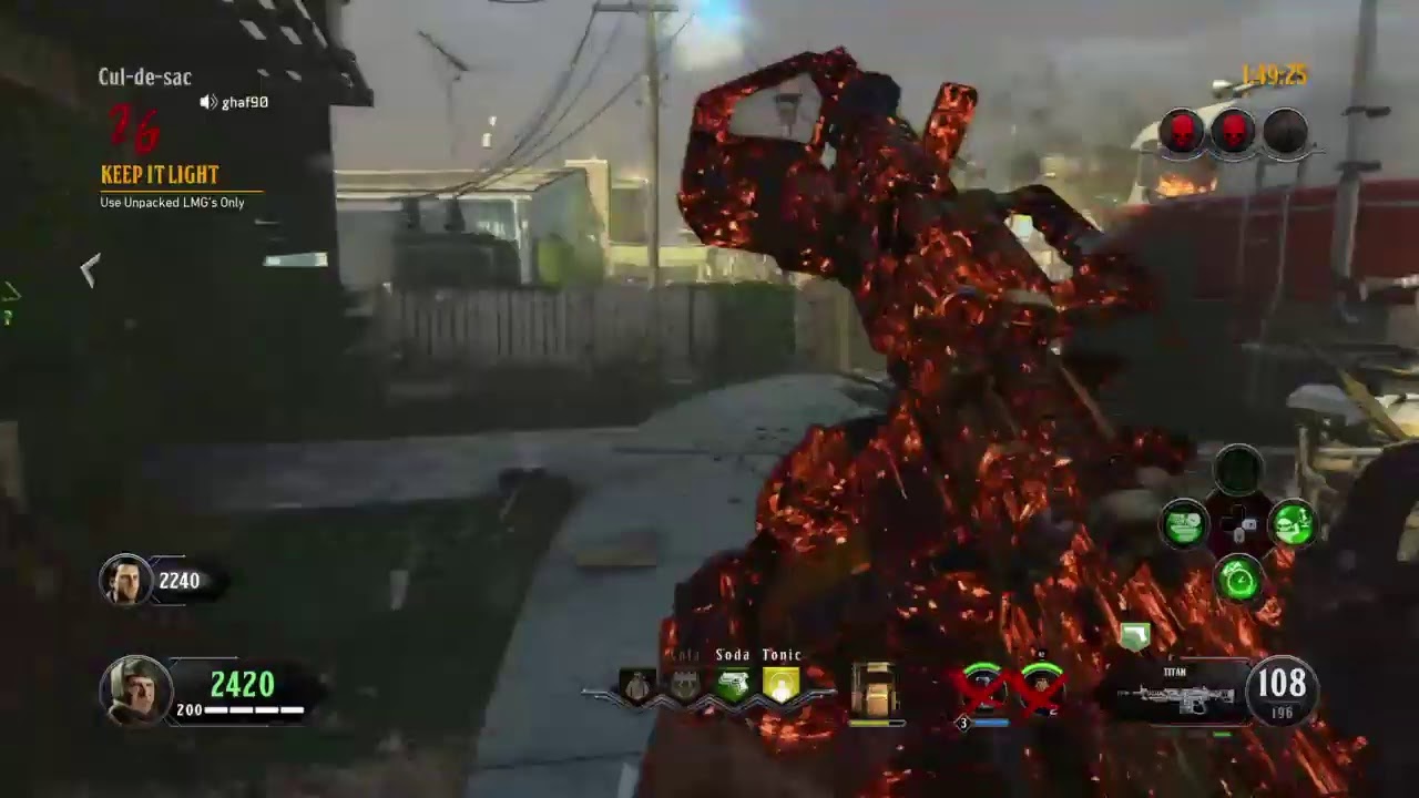 Bo4 new alpha omega gauntlet high round 25 (duck and cover) - YouTube