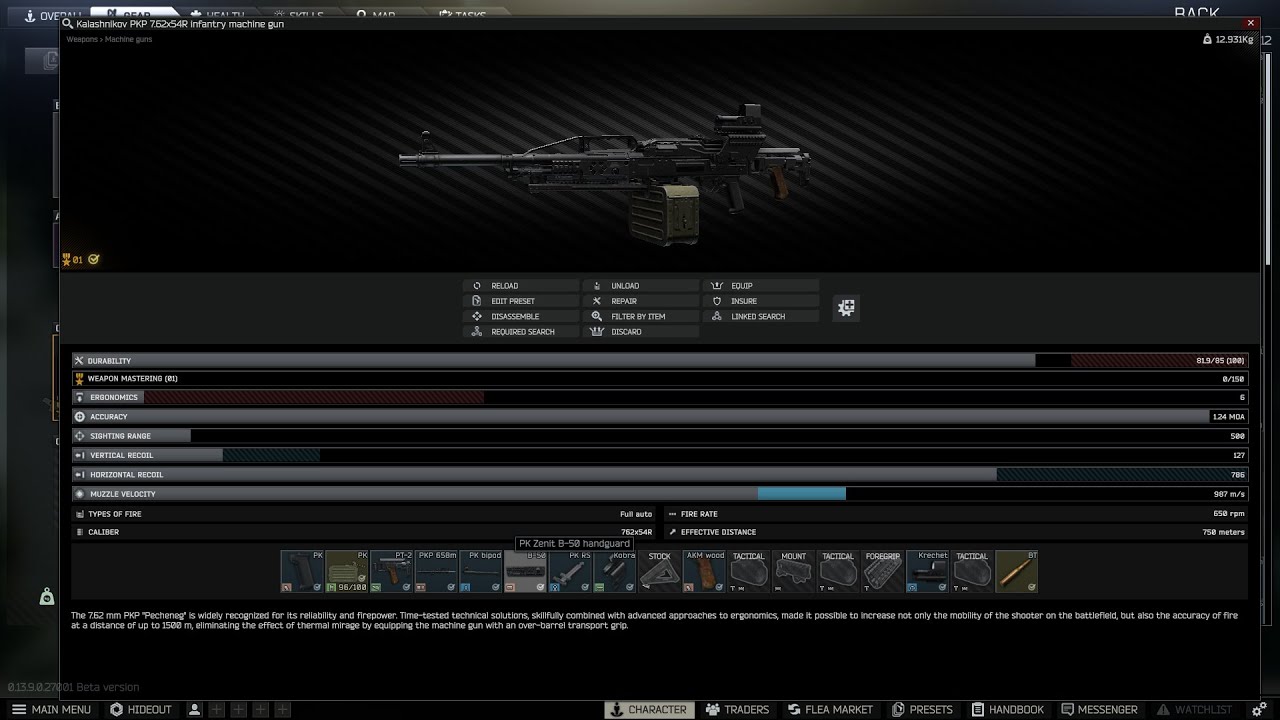 Tarkov Killing for the Kaban PKP/RARE - YouTube