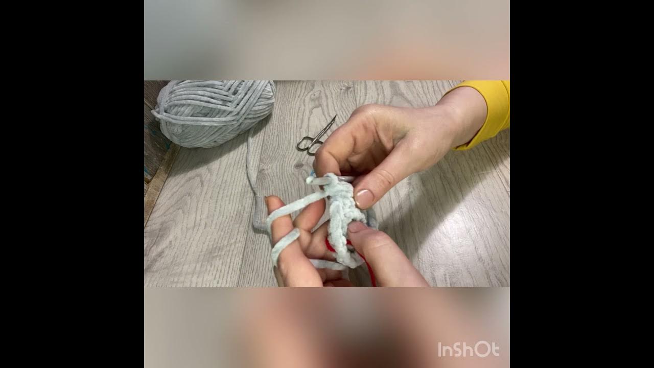 Вяжем Заячьи ушки для Балаклавы 🐰 - YouTube