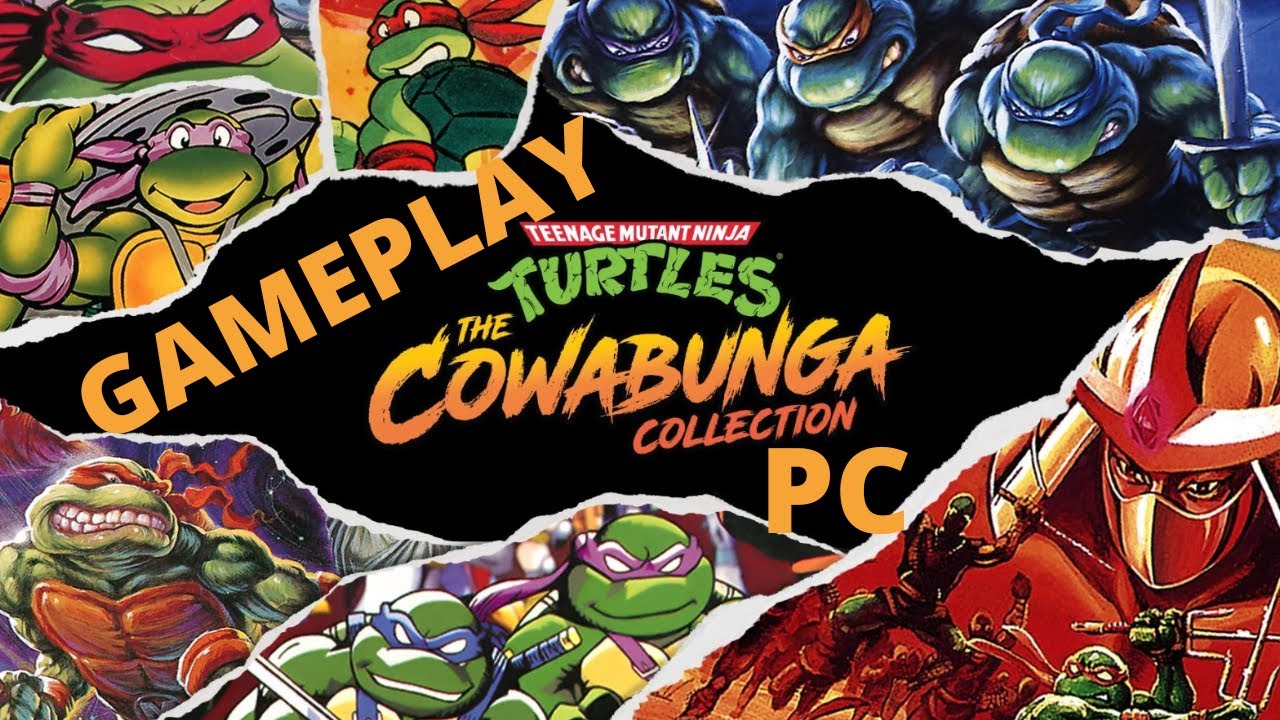 Teenage Mutant Ninja Turtles: The Cowabunga Collection - Gameplay PC # ...