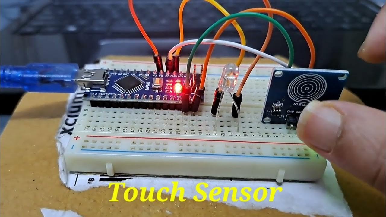 Touch Sensor using nano - YouTube
