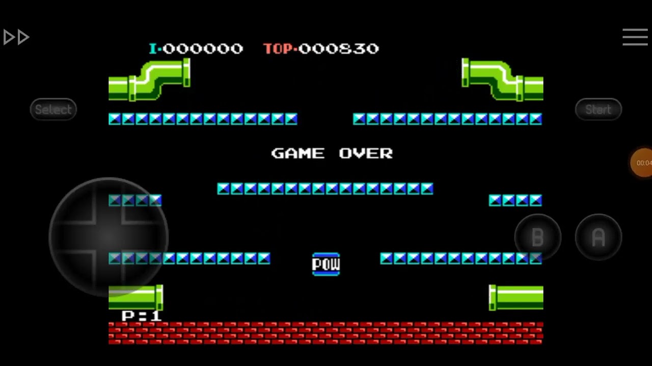Mario Bros Game Over - YouTube