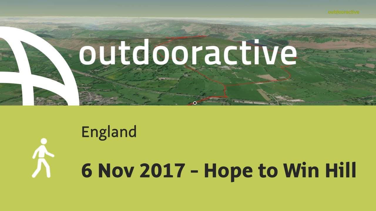 Interactive 3D flight: 6 Nov 2017 - Hope to Win Hill - YouTube