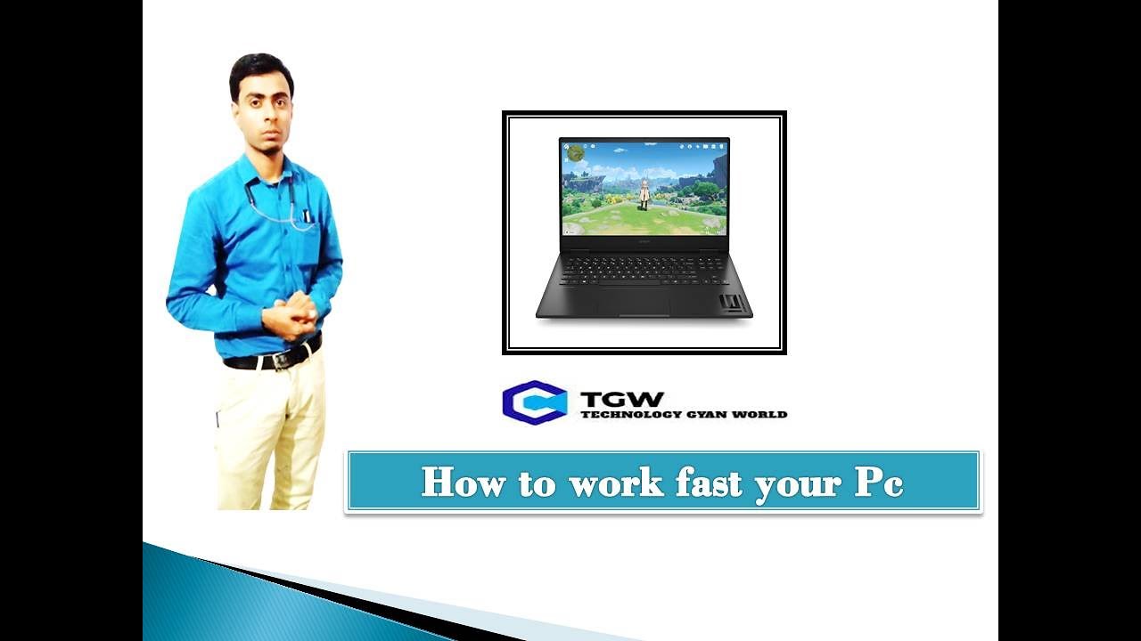How to work fast your Pc@# - YouTube