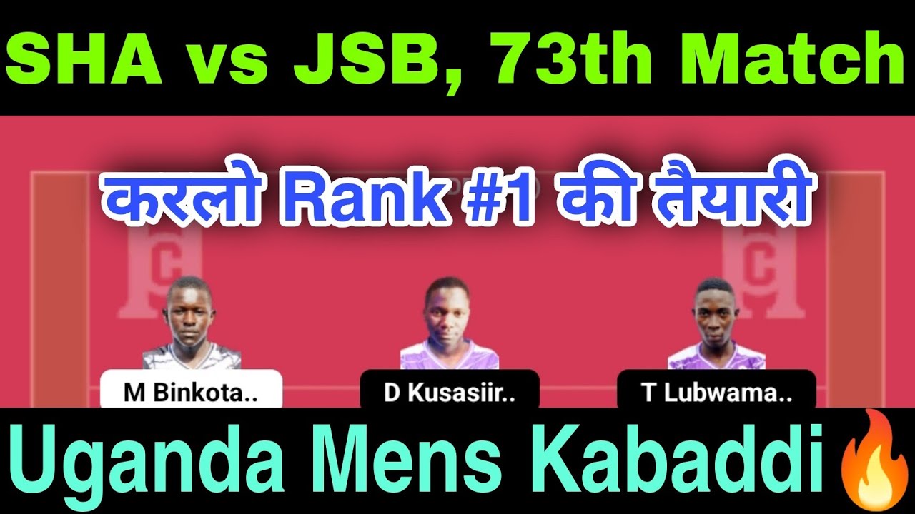 SHA vs JSB Dream11 Kabaddi Team, JSB vs SHA Dream11 Prediction, sha vs jsb dream11 starting 7 ...