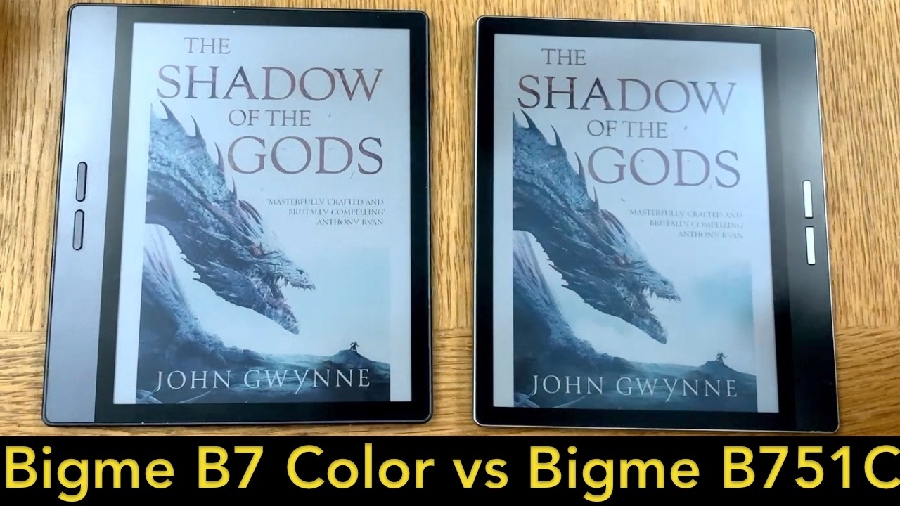 Bigme B7 Color vs B751C: Which E-Reader Should You Buy? - YouTube