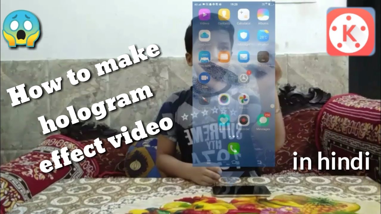 How To Make Hologram | How To Make Hologramic Video - YouTube