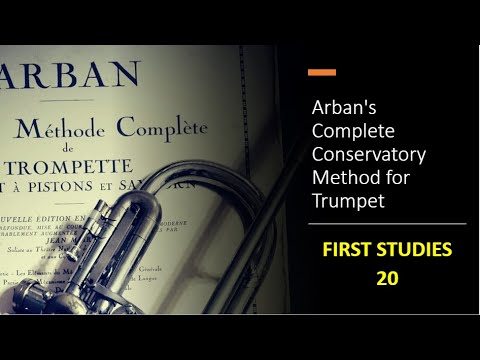 Arban's Complete Conservatory Method for Trumpet - FIRST STUDIES 20 ...