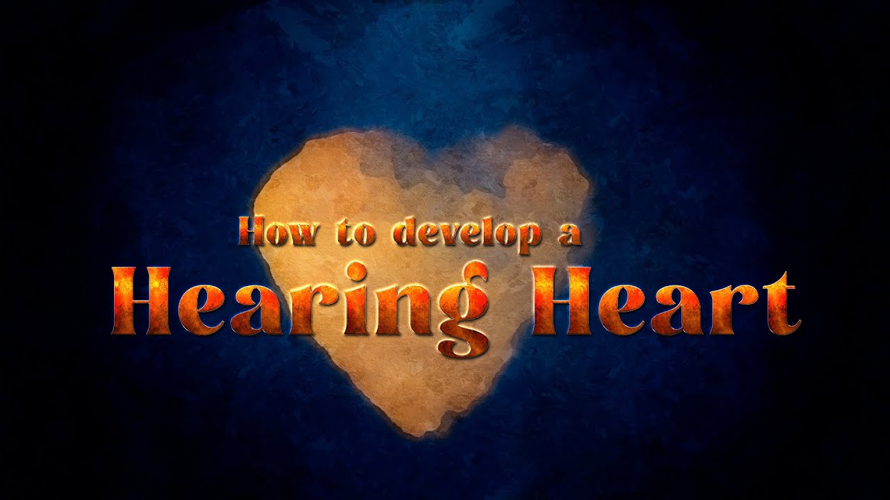 How to Develop a Hearing Heart in the Secret Place #secretplace - YouTube