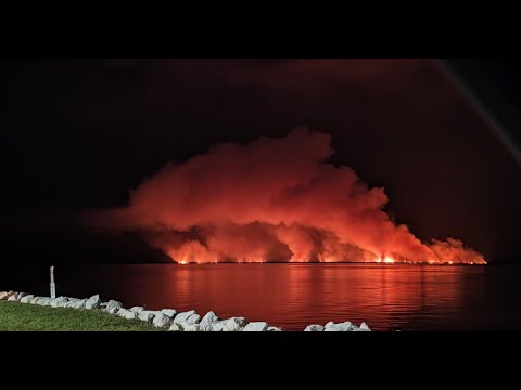 Florida Wildfire by NASA Kennedy Space Center (May 25, 2024) - YouTube