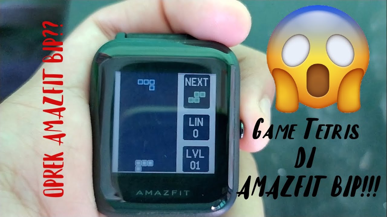 oprek Amazfit bip?? game dan fitur lainya - YouTube