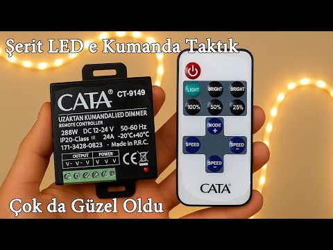 Kumanda ile Şerit LED Kontrolü