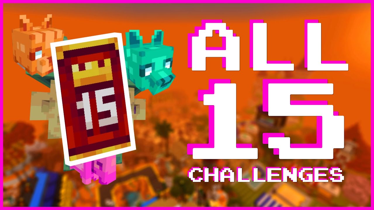 MCC x Minecraft Event | ALL 15 CHALLENGES / PUZZLES Full Guide + Timestamps - YouTube