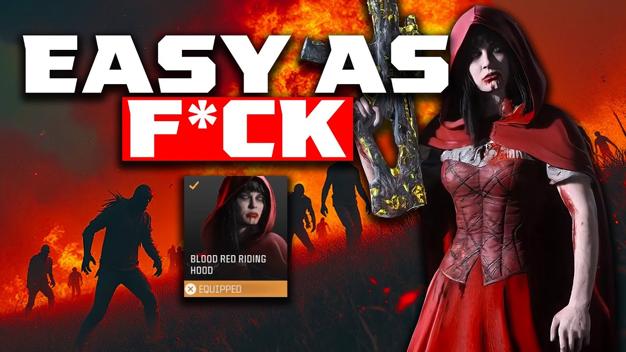 I Unlocked The New BLOOD RED RIDING HOOD Operator (Easier Than I ...